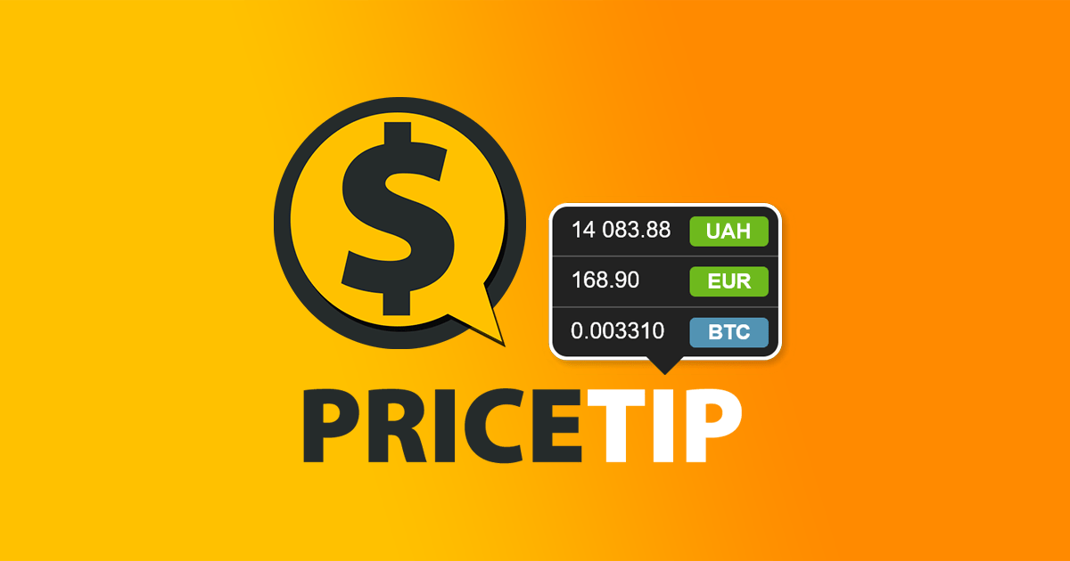 PriceTip - Browser Plugin for Instant Price Conversion